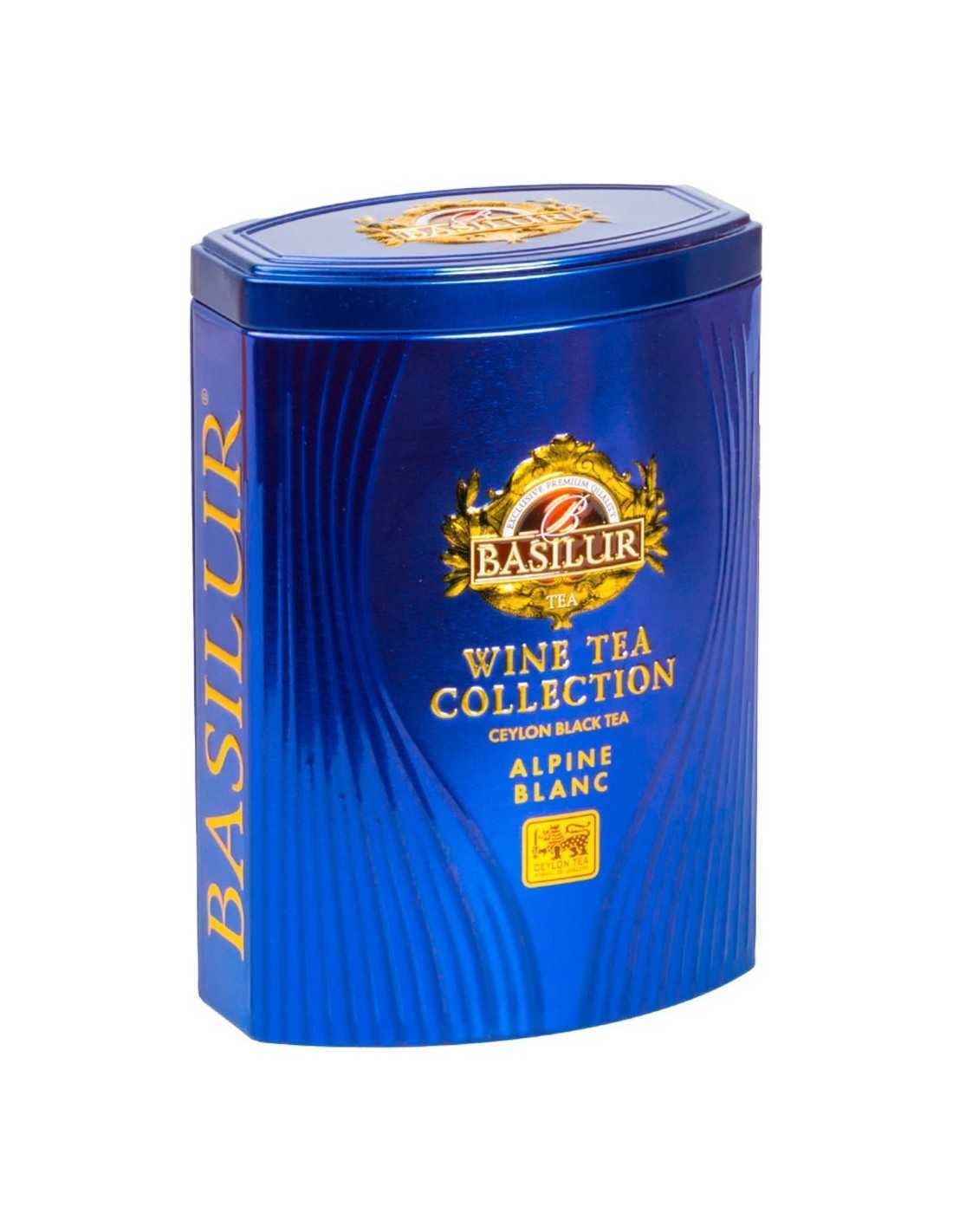 Wine Tea - Alpine Black: Te Negro con Vino Blanco - Basilur